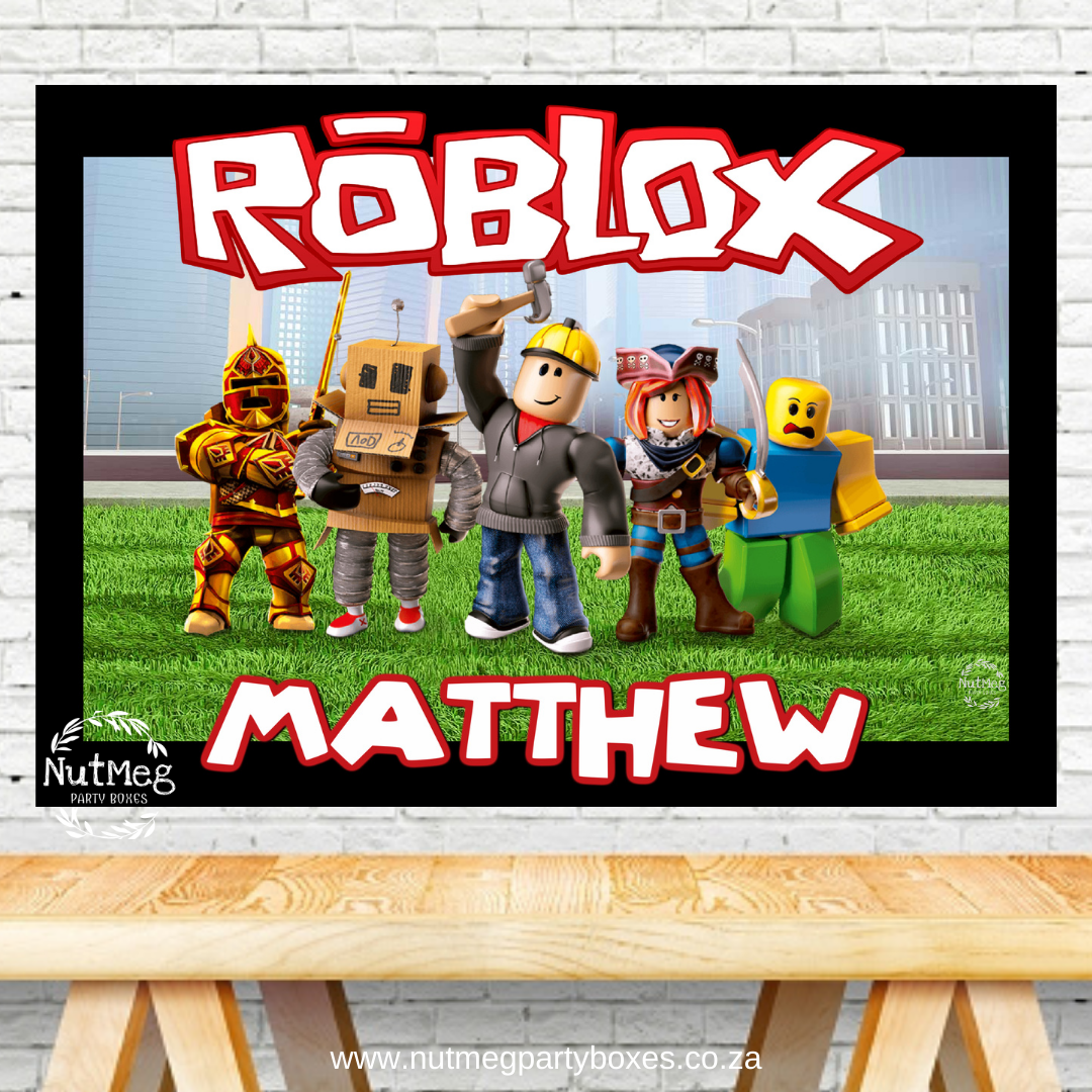 Backdrop - Roblox – NutMeg Party Boxes